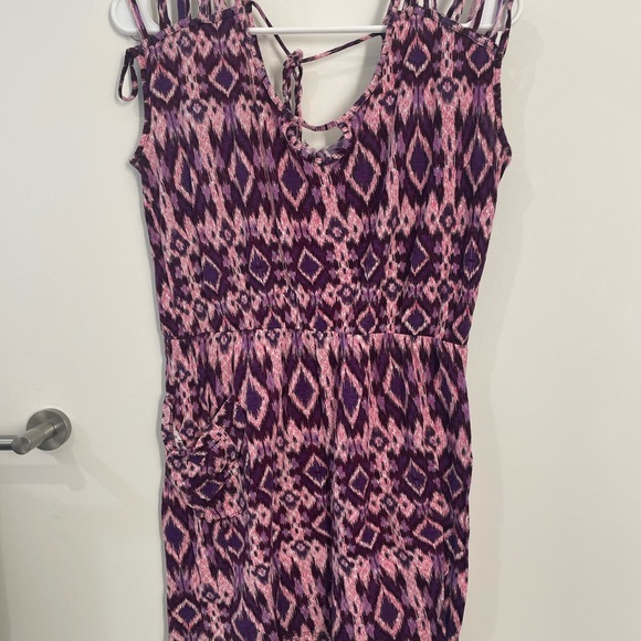 Lucy Love | Dresses | Lucy Pink And Black Smocked Bodycon Mini Dress ...